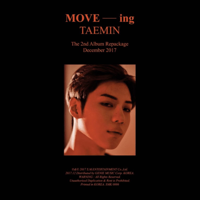 TAEMIN (SHINee) Discography (Updated!)