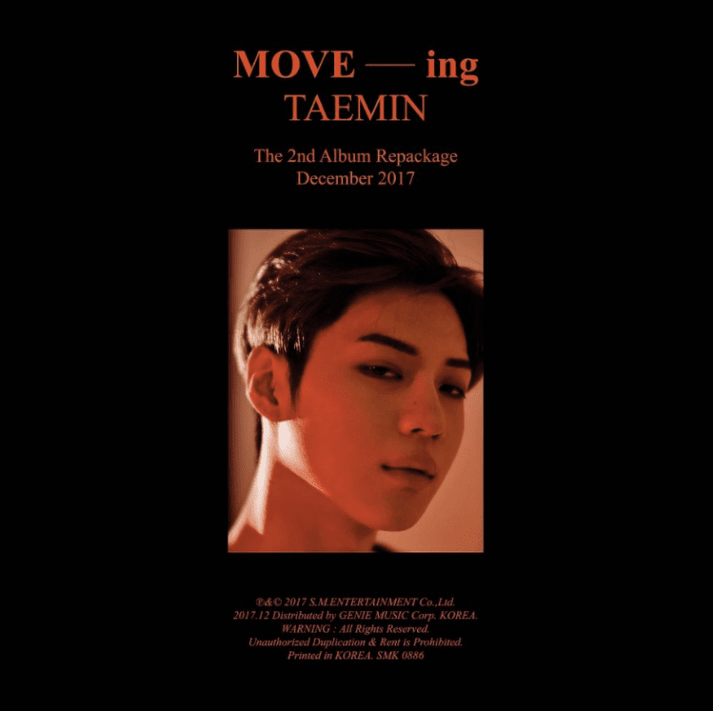 TAEMIN (SHINee) Discography (Updated!)