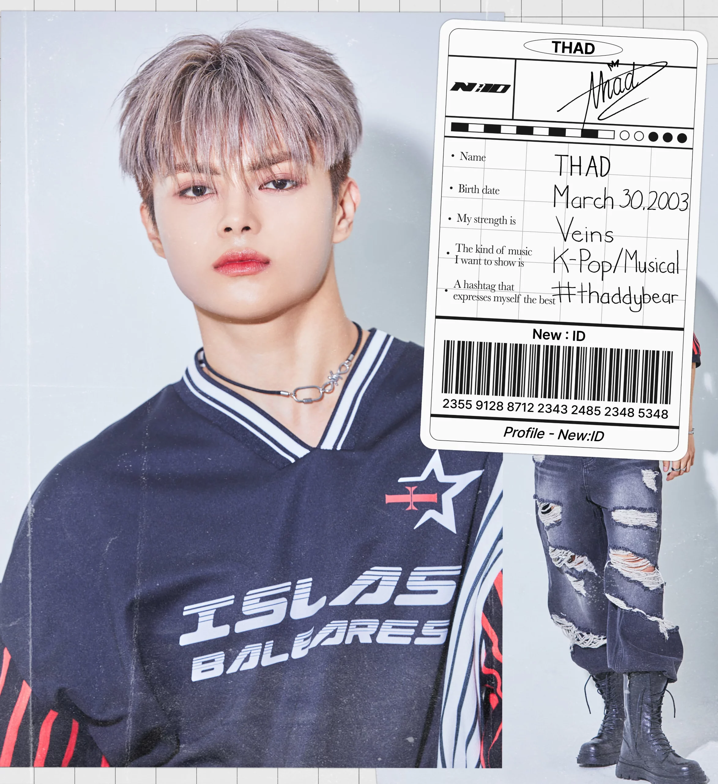 Thad (NEW:ID) Profile And Facts (Updated!) - Kpop Profiles