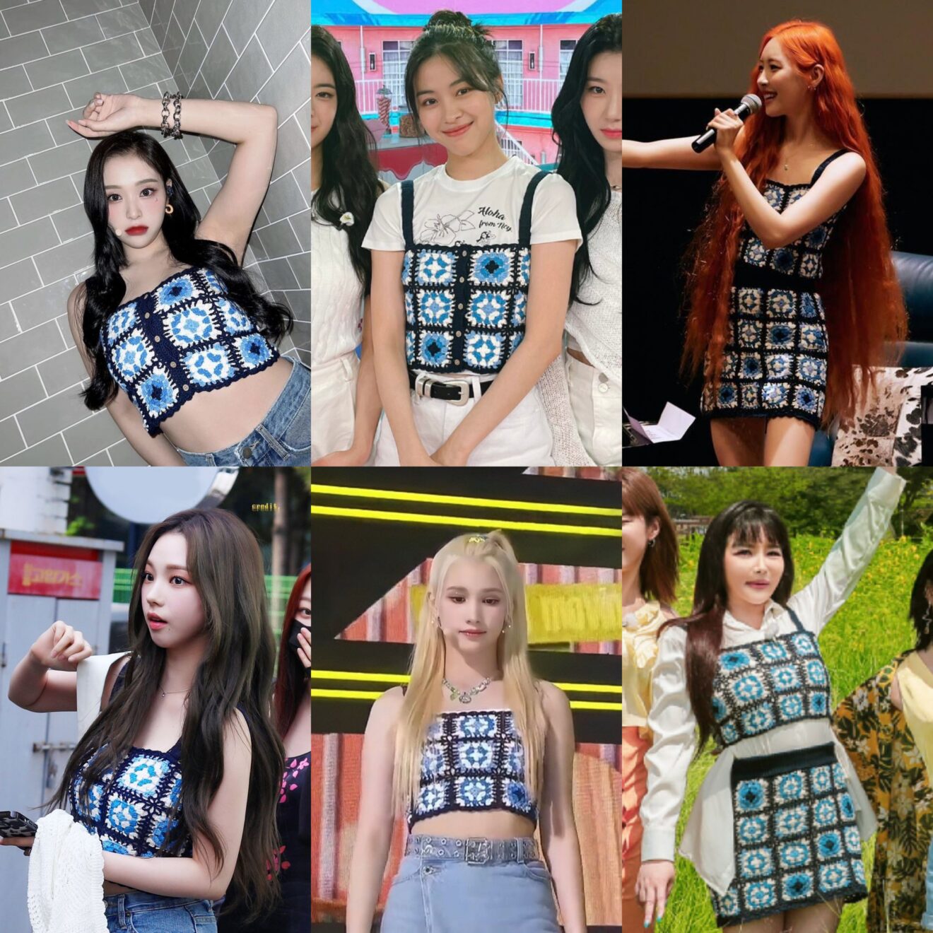 Who Wore it Better? Gahyeon (Dreamcatcher) vs Ryujin (ITZY) vs Sunmi vs Karina (aespa) vs ...