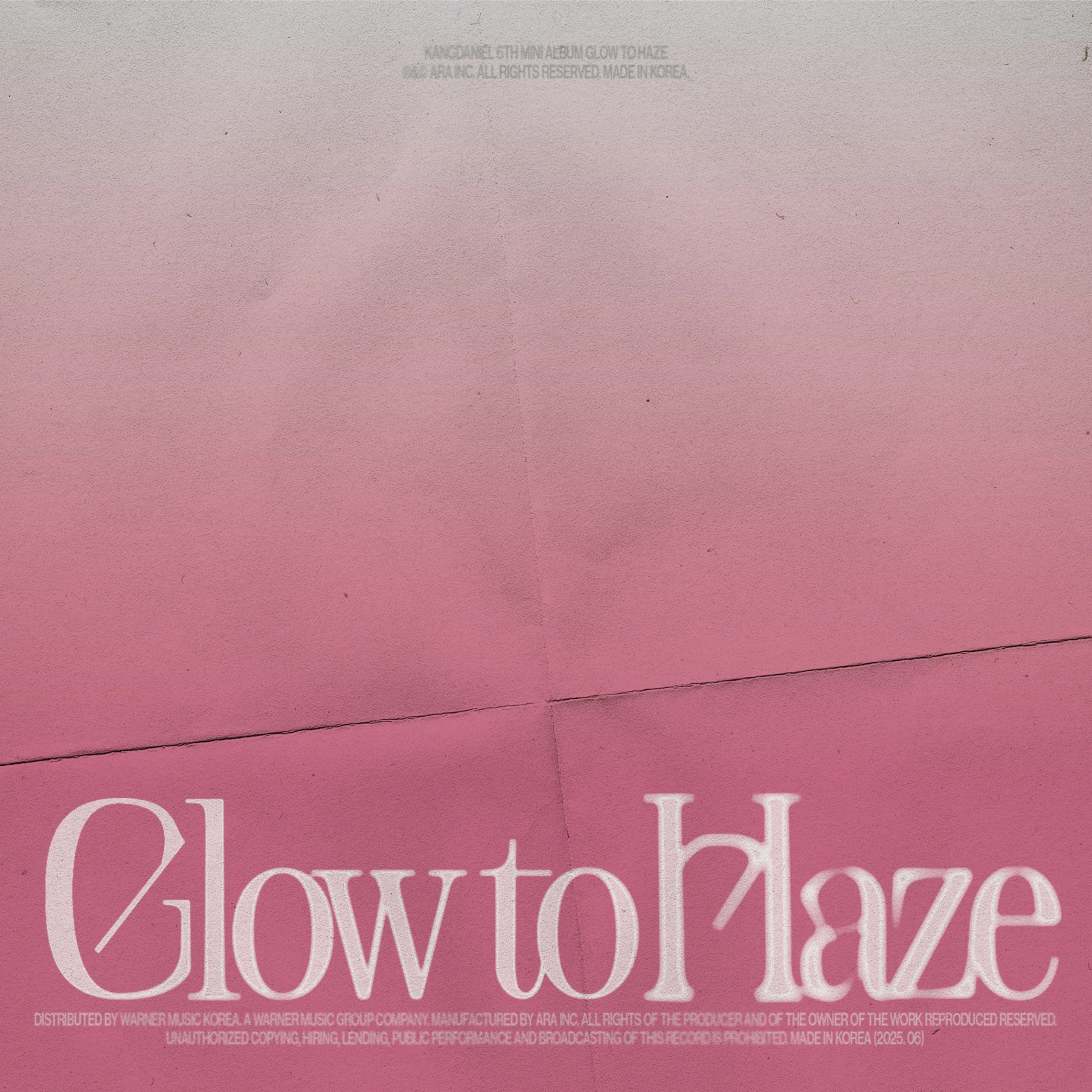 KANG DANIEL “Glow to Haze” Album Info (Updated!) - Kpop Profiles