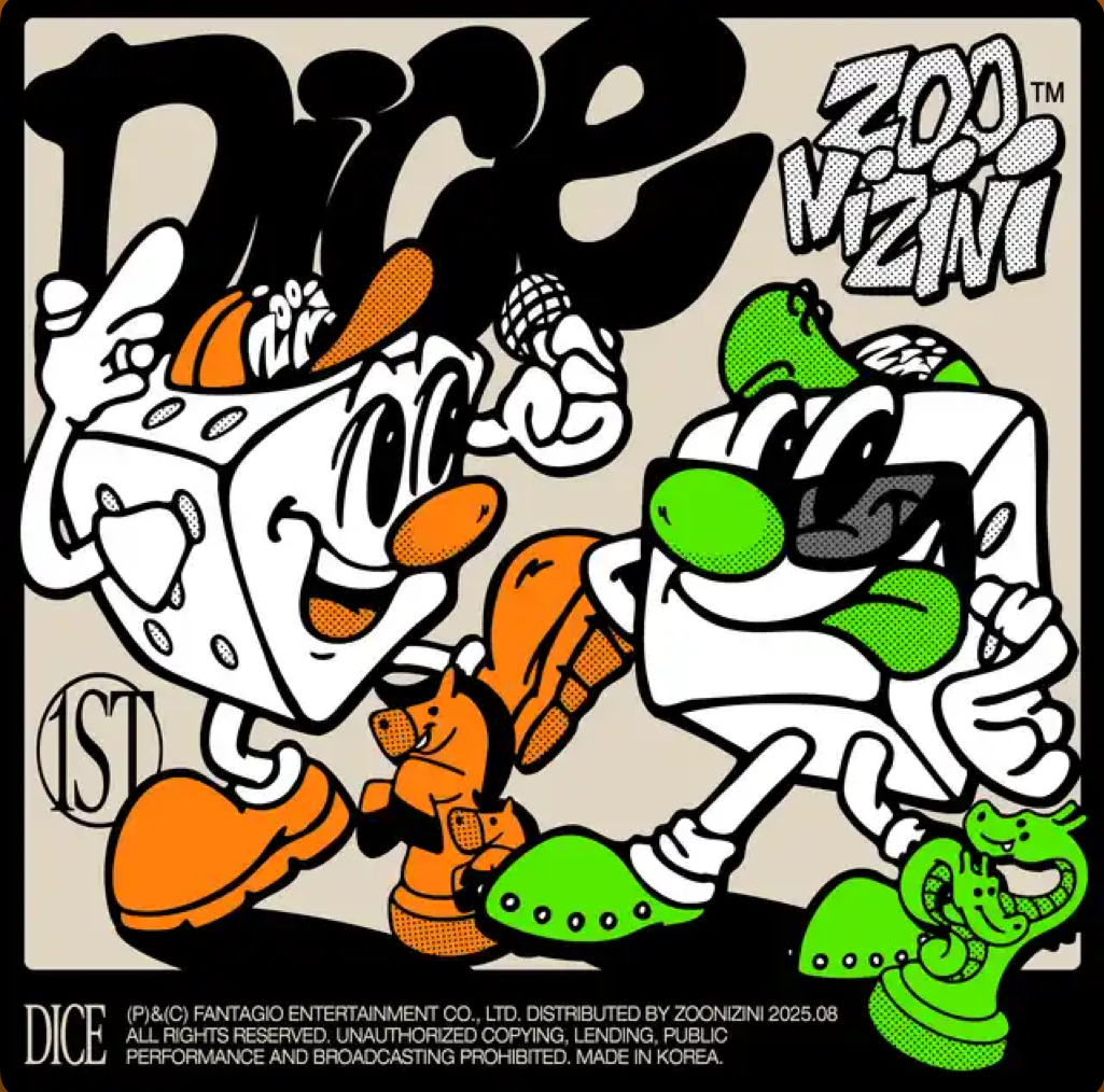 ZOONIZINI "DICE" Album Info (Updated!) - Kpop Profiles