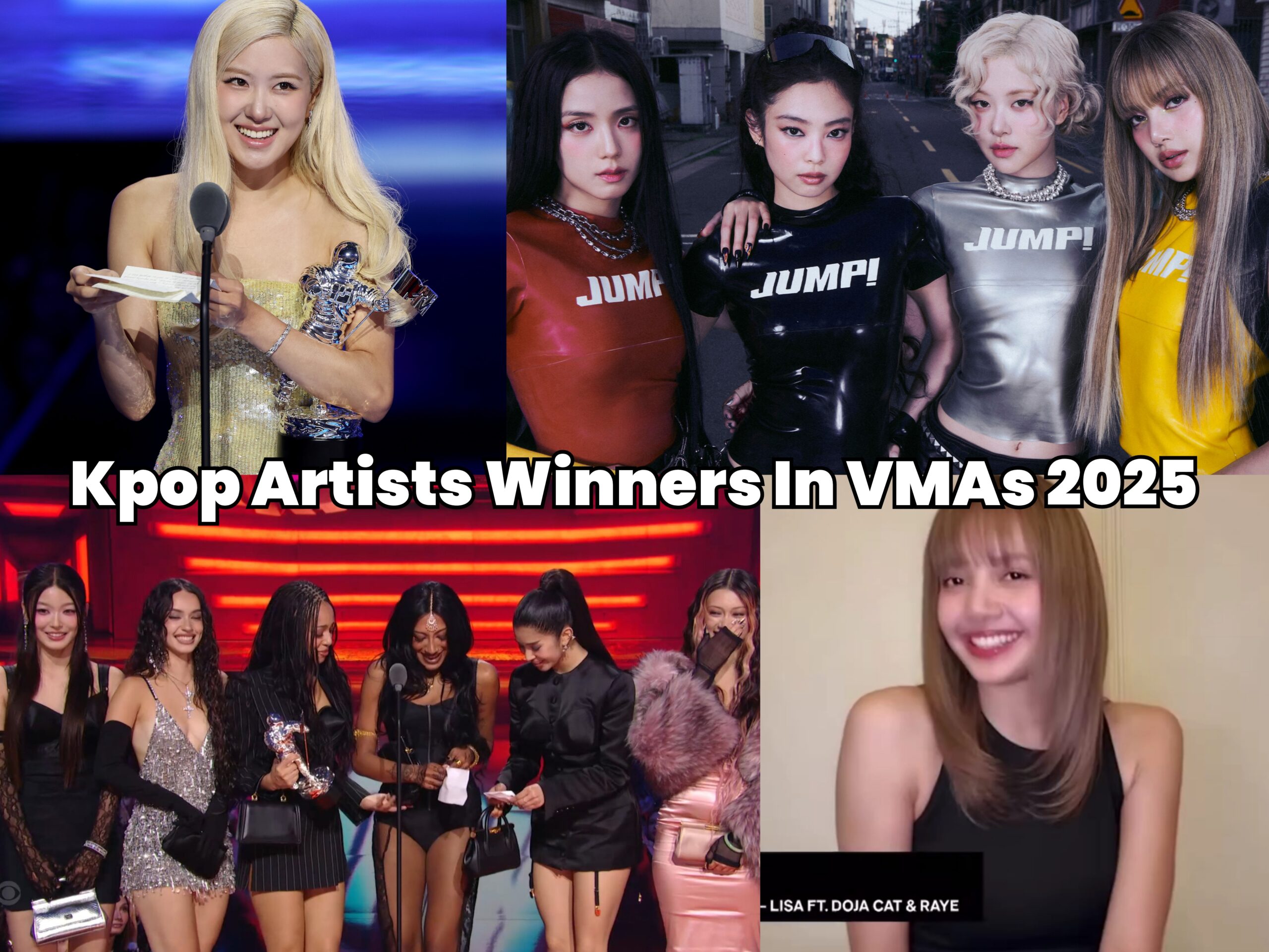 Kpop Artists Winners In VMAs 2025 (Updated!) - Kpop Profiles